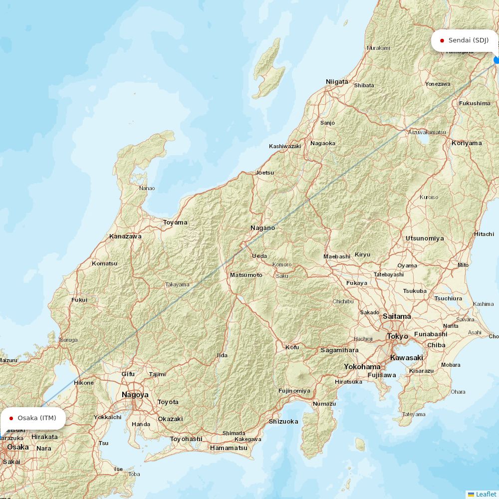 JAL routes 2025 – interactive map with all flights - Flight Routes