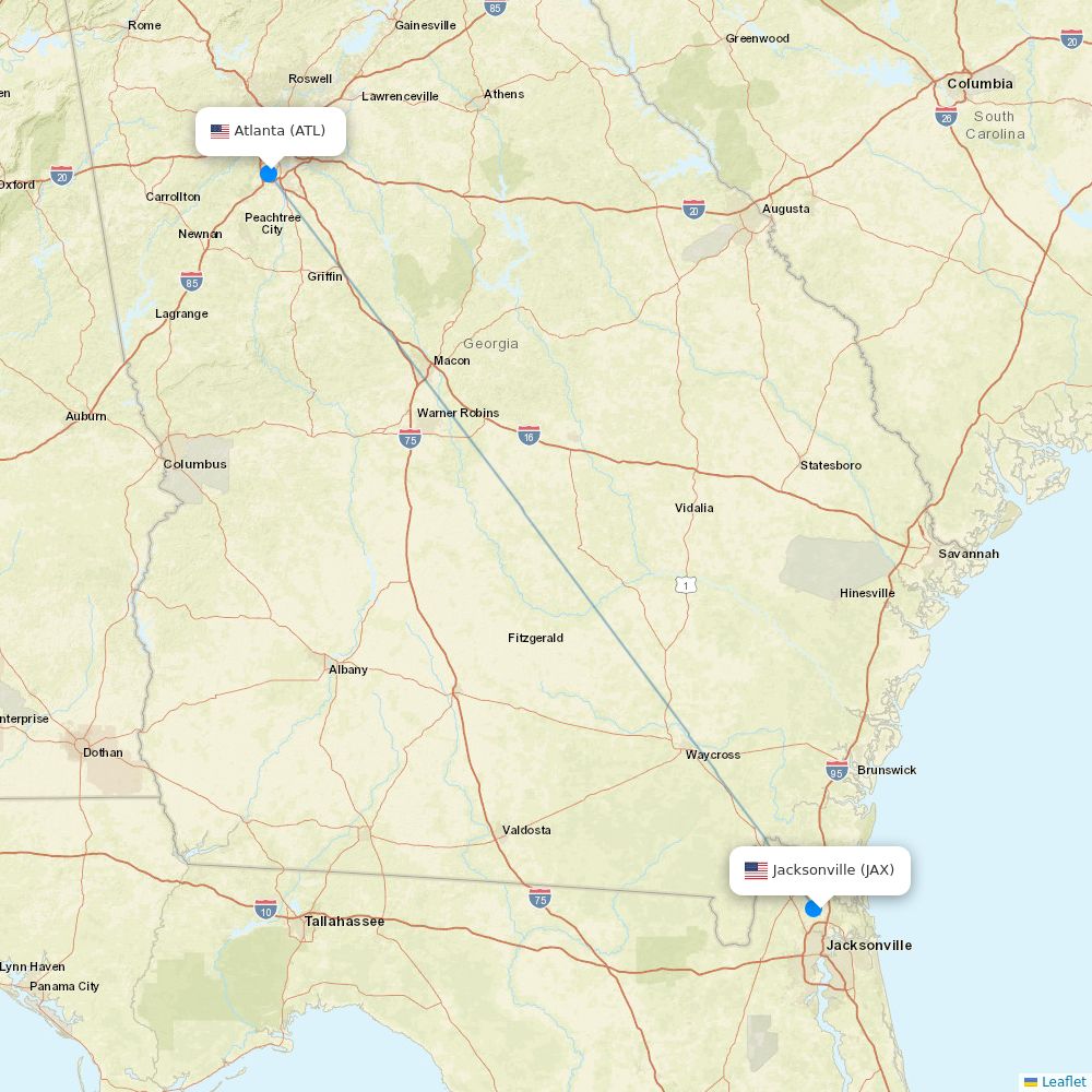 Delta Air Lines routes 2025 – map with all flights - Flight Routes