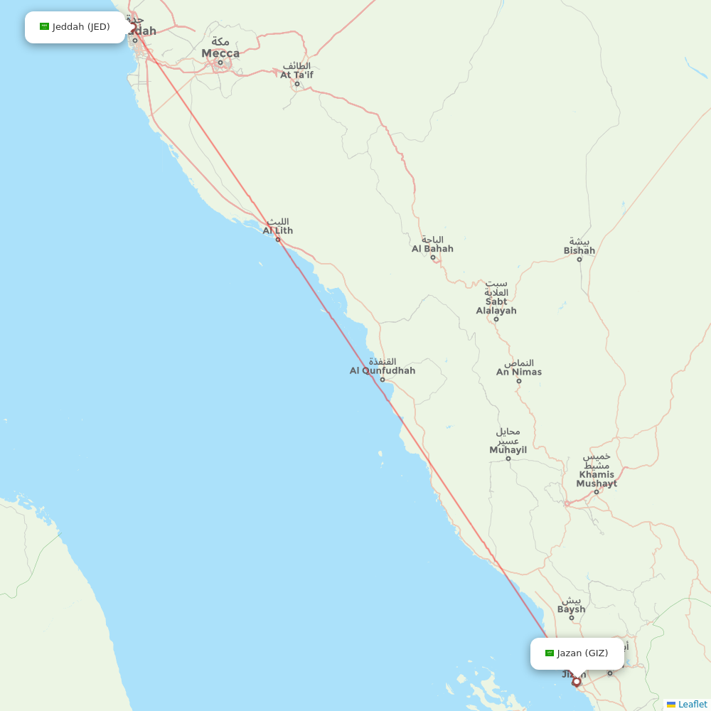 Saudia routes 2025 – interactive map with all flights - Flight Routes