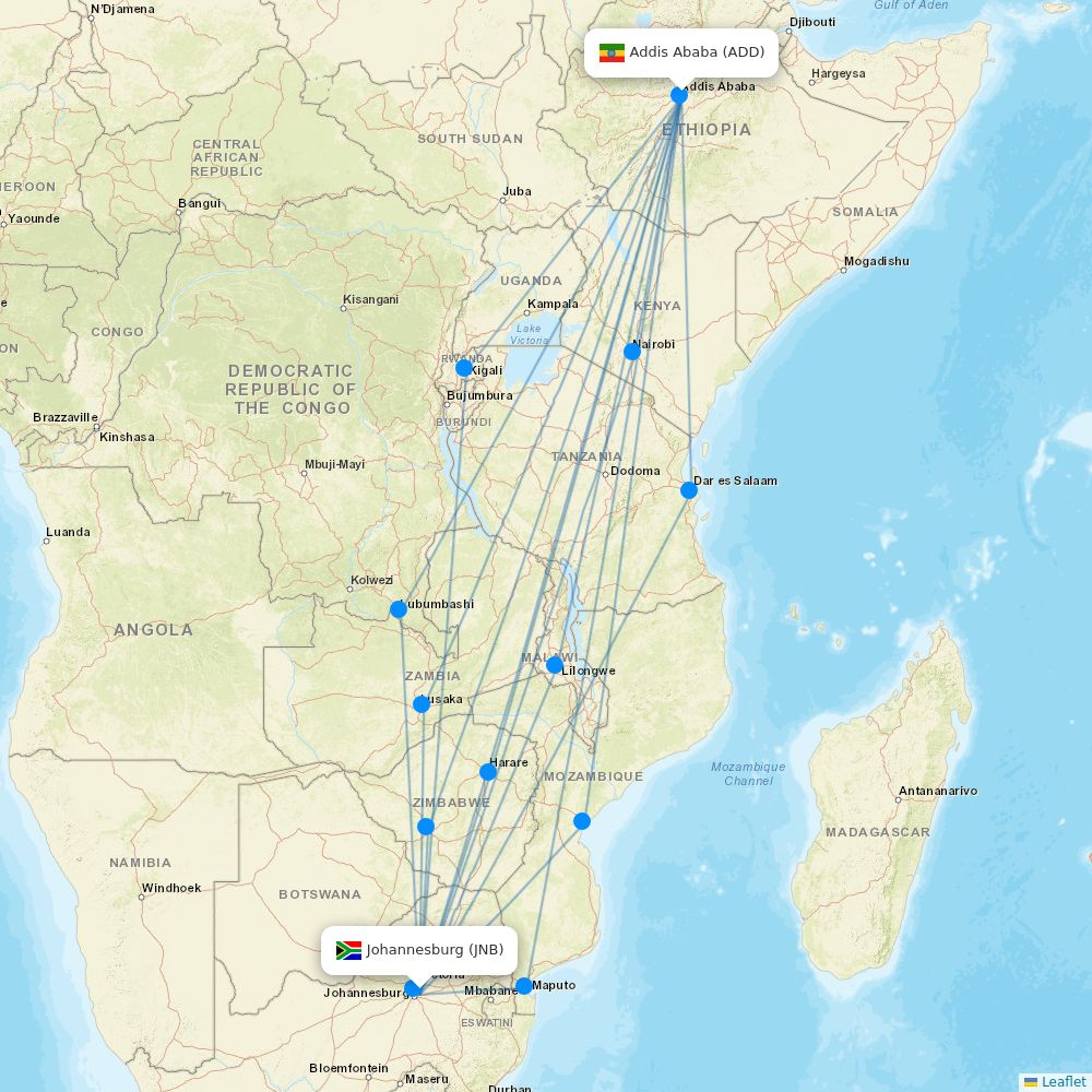 Ethiopian Airlines Routes 2025 Map With All Flights Flight Routes Ethiopian Airlines Routes 2025 Map With All Flights Flight Routes
