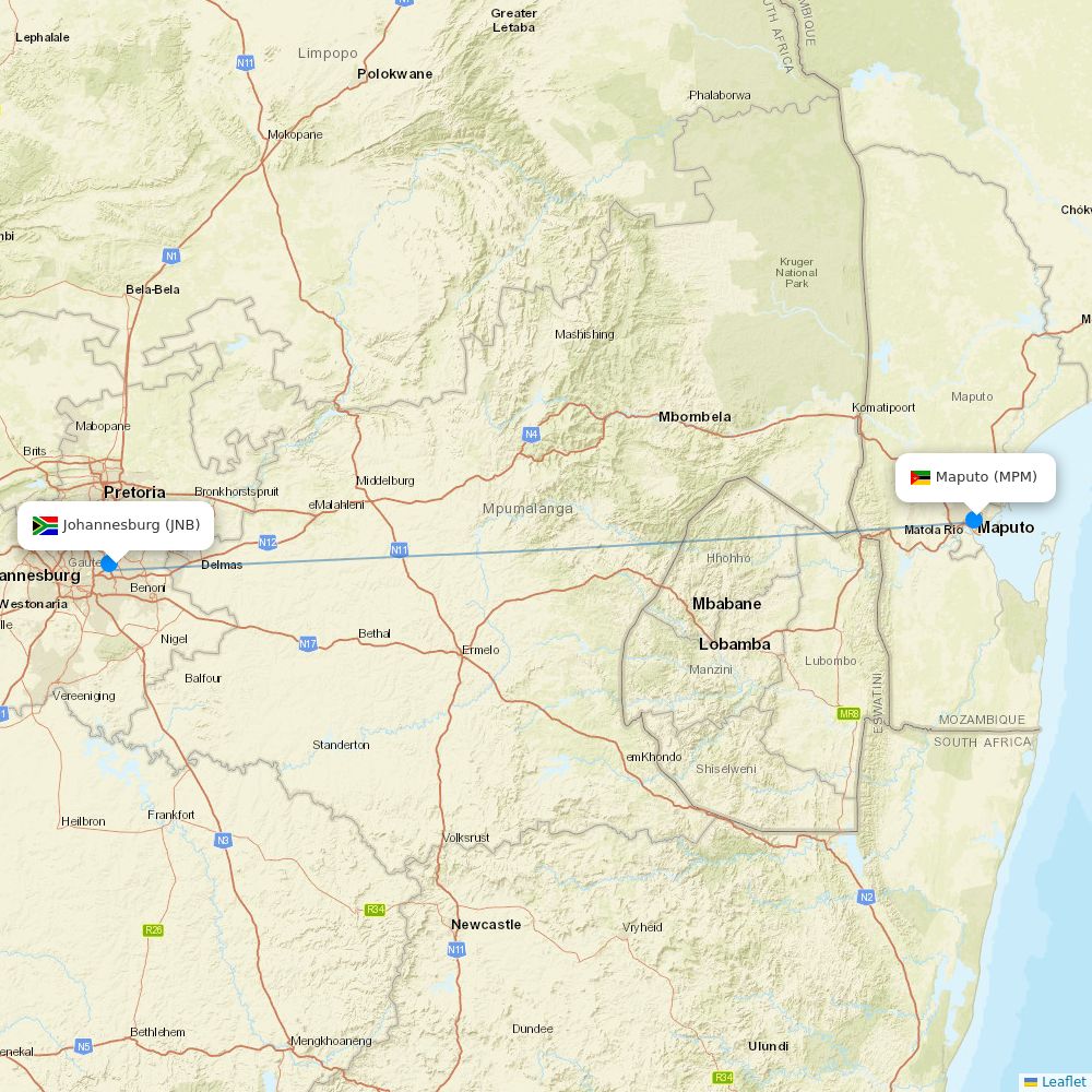 Airlink routes 2026 – interactive map with all flights - Flight Routes