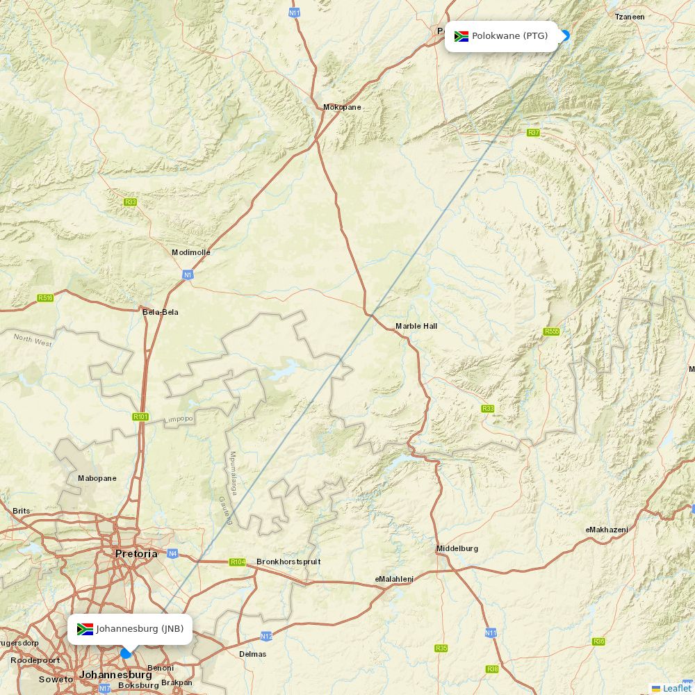 Airlink routes 2025 – interactive map with all flights - Flight Routes