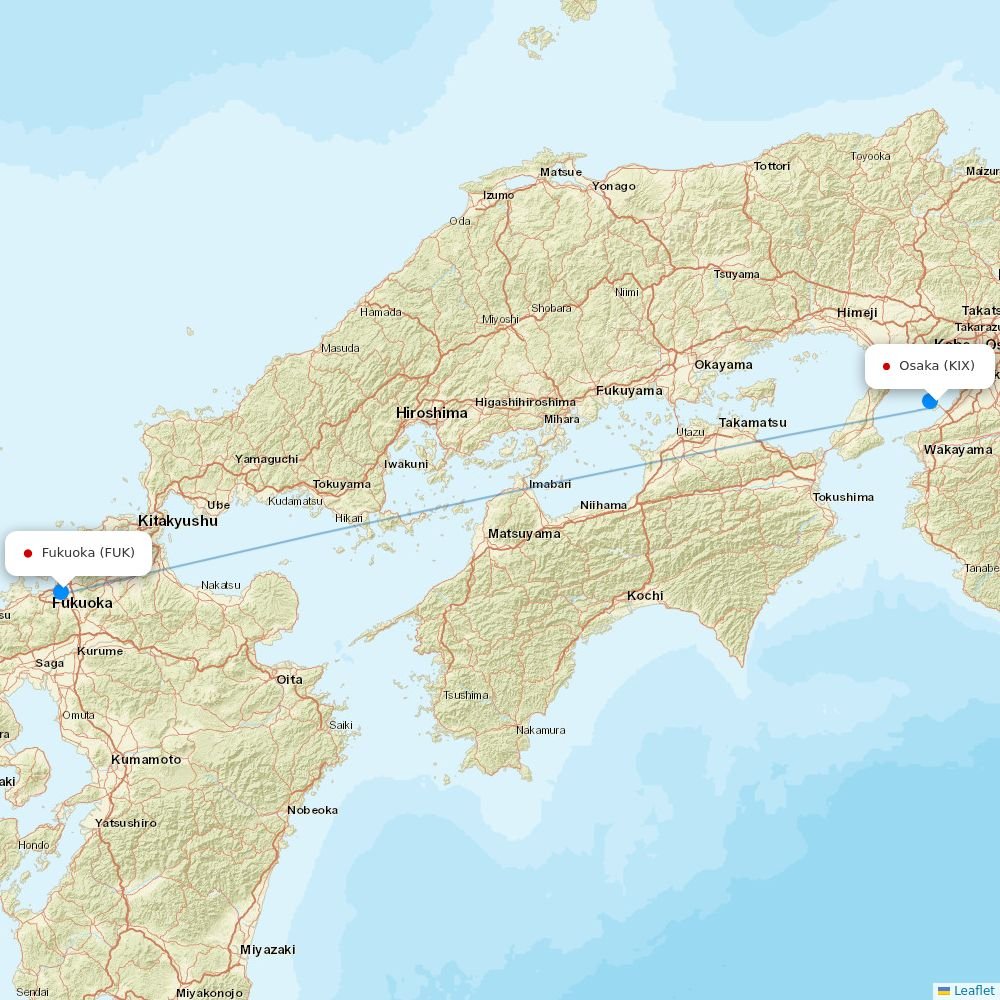 Peach Aviation routes 2025 – map with all flights - Flight Routes