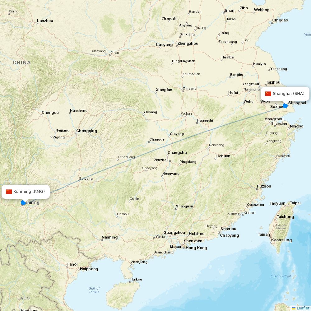 China Eastern Airlines routes 2025 – map with all flights - Flight Routes