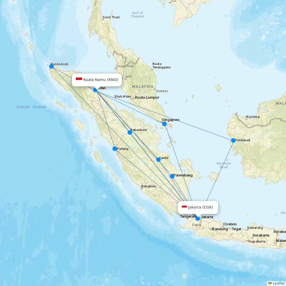 Garuda Indonesia Routes 2025 Map With All Flights Flight Routes Garuda Indonesia Routes 2025 Map With All Flights Flight Routes