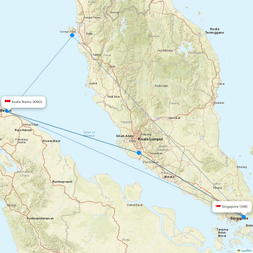 Singapore Airlines routes 2025 – map with all flights - Flight Routes