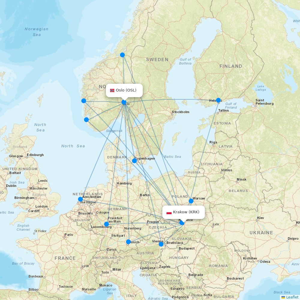 Norwegian Air Shuttle – airline info and route map - Flight Routes