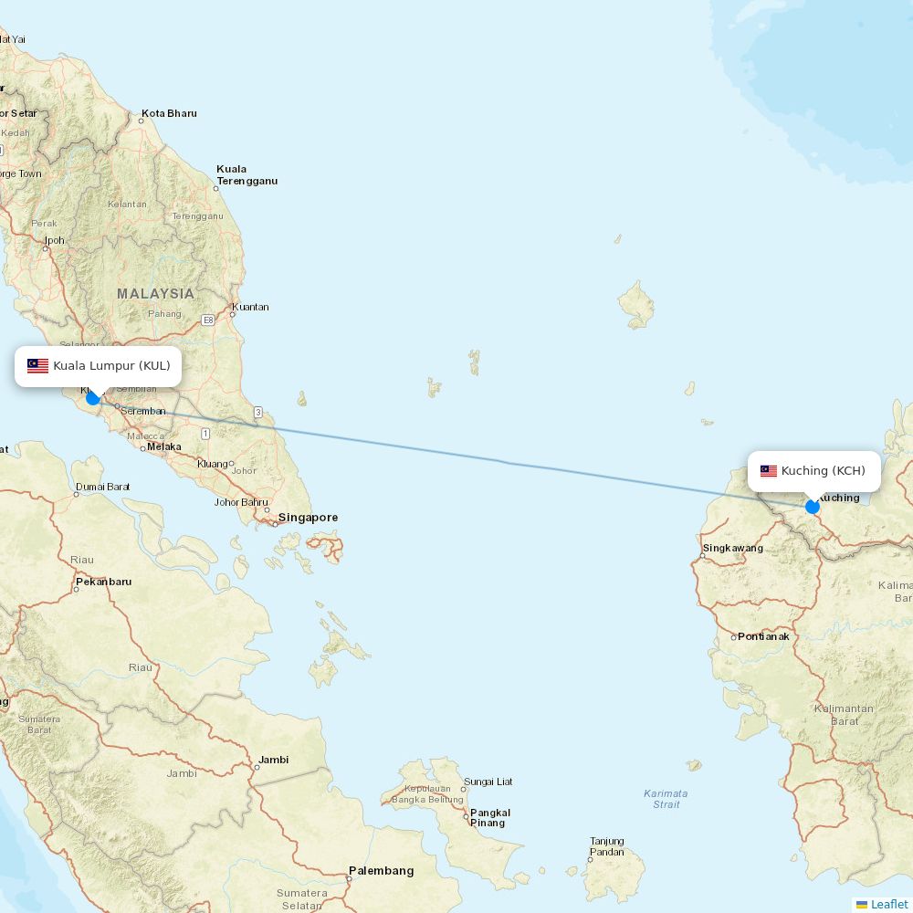 AirAsia routes 2025 – interactive map with all flights - Flight Routes