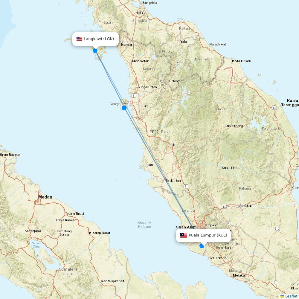 AirAsia routes 2025 – interactive map with all flights - Flight Routes
