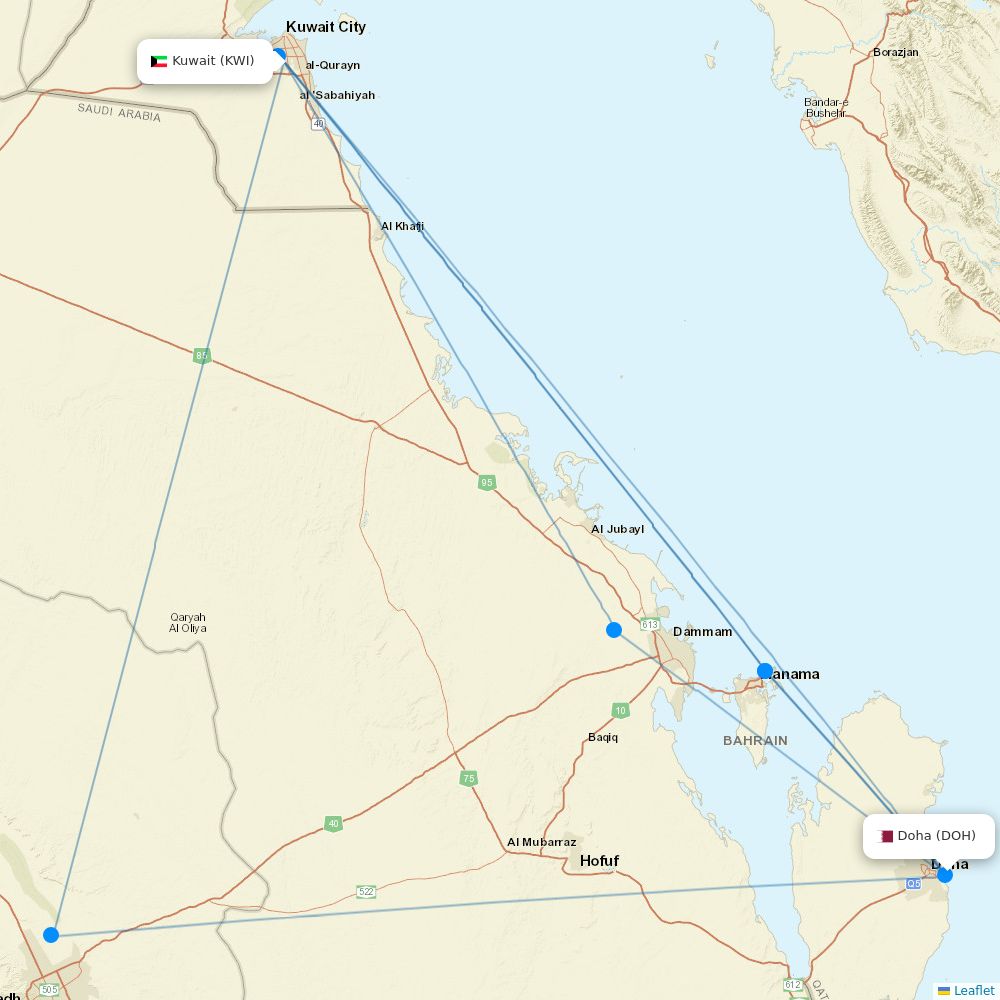 Qatar Airways routes 2025 – map with all flights - Flight Routes