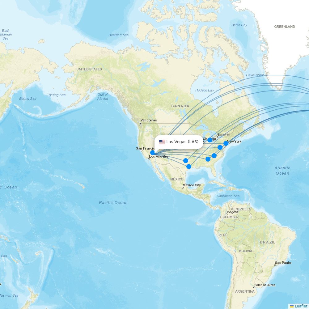 Virgin Atlantic routes 2026 – map with all flights - Flight Routes