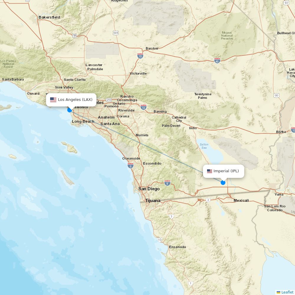 Southern Airways Express routes 2026 – map with flights - Flight Routes