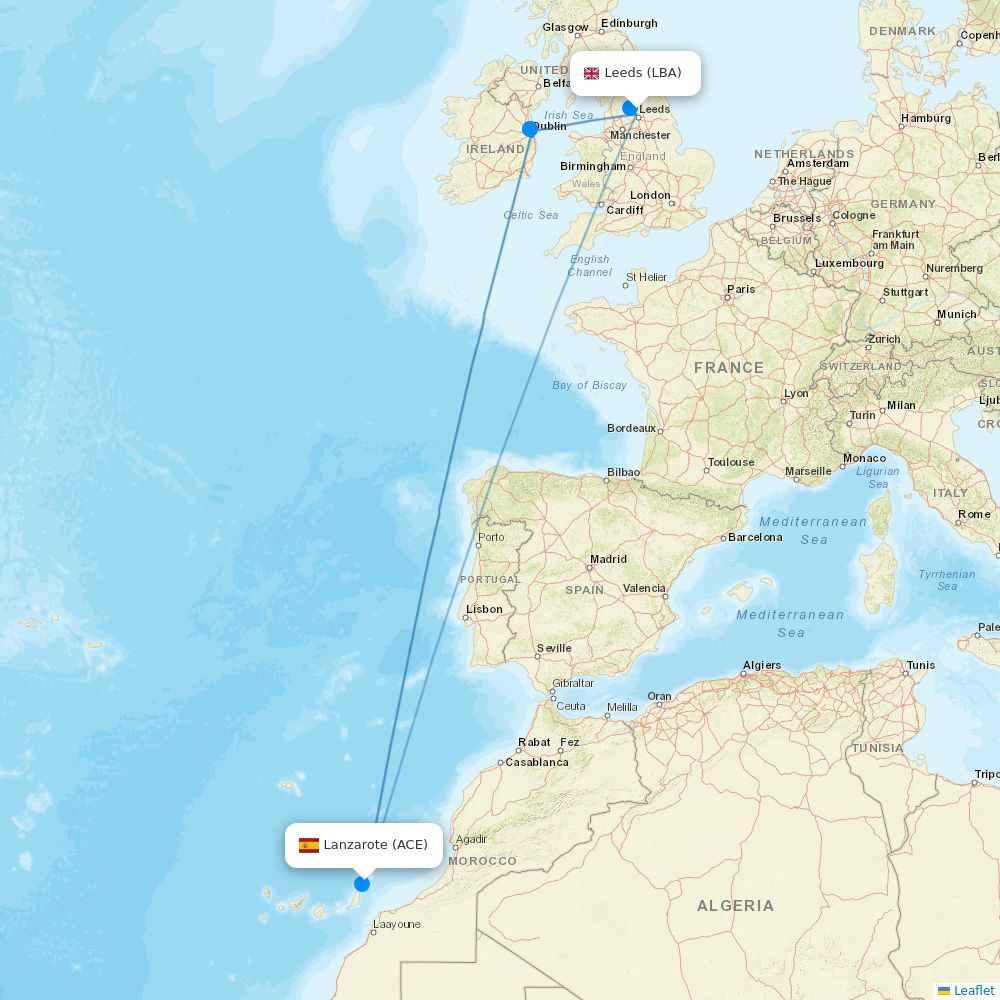 Jet2 routes 2025 – interactive map with all flights - Flight Routes