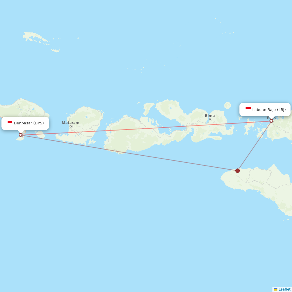 Indonesia AirAsia routes 2025 – map with all flights - Flight Routes