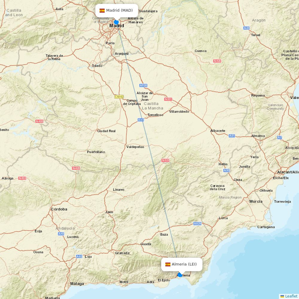 Iberia routes 2025 – interactive map with all flights - Flight Routes