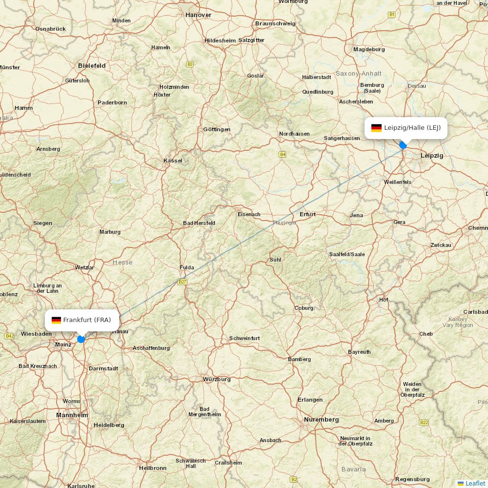 Lufthansa routes 2025 – interactive map with all flights - Flight Routes