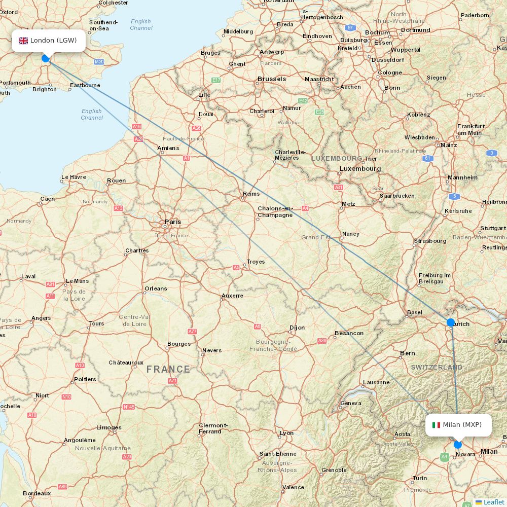 Wizz Air Malta airline routes (W4) 2025, map - Flight Routes