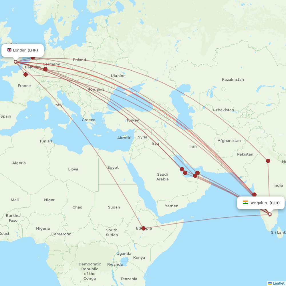 Virgin Atlantic routes 2025 – map with all flights - Flight Routes