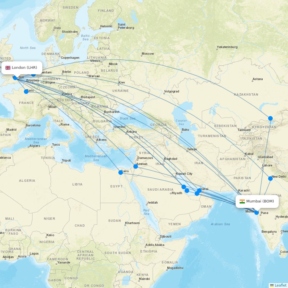 Virgin Atlantic routes 2025 – map with all flights - Flight Routes