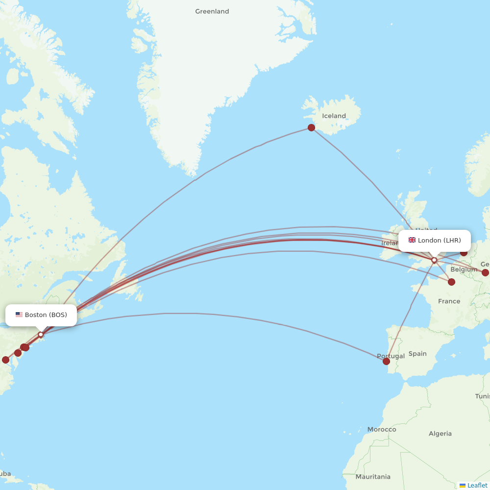 Virgin Atlantic routes 2025 – map with all flights - Flight Routes
