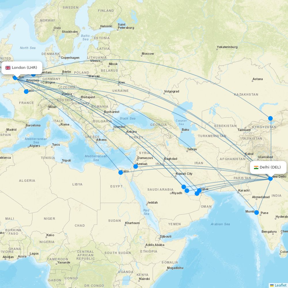 Virgin Atlantic routes 2026 – map with all flights - Flight Routes
