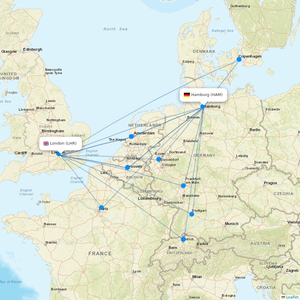 Eurowings routes 2025 – interactive map with all flights - Flight Routes