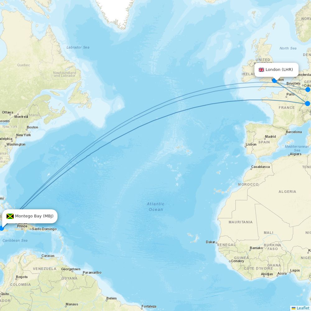 Virgin Atlantic routes 2025 – map with all flights - Flight Routes