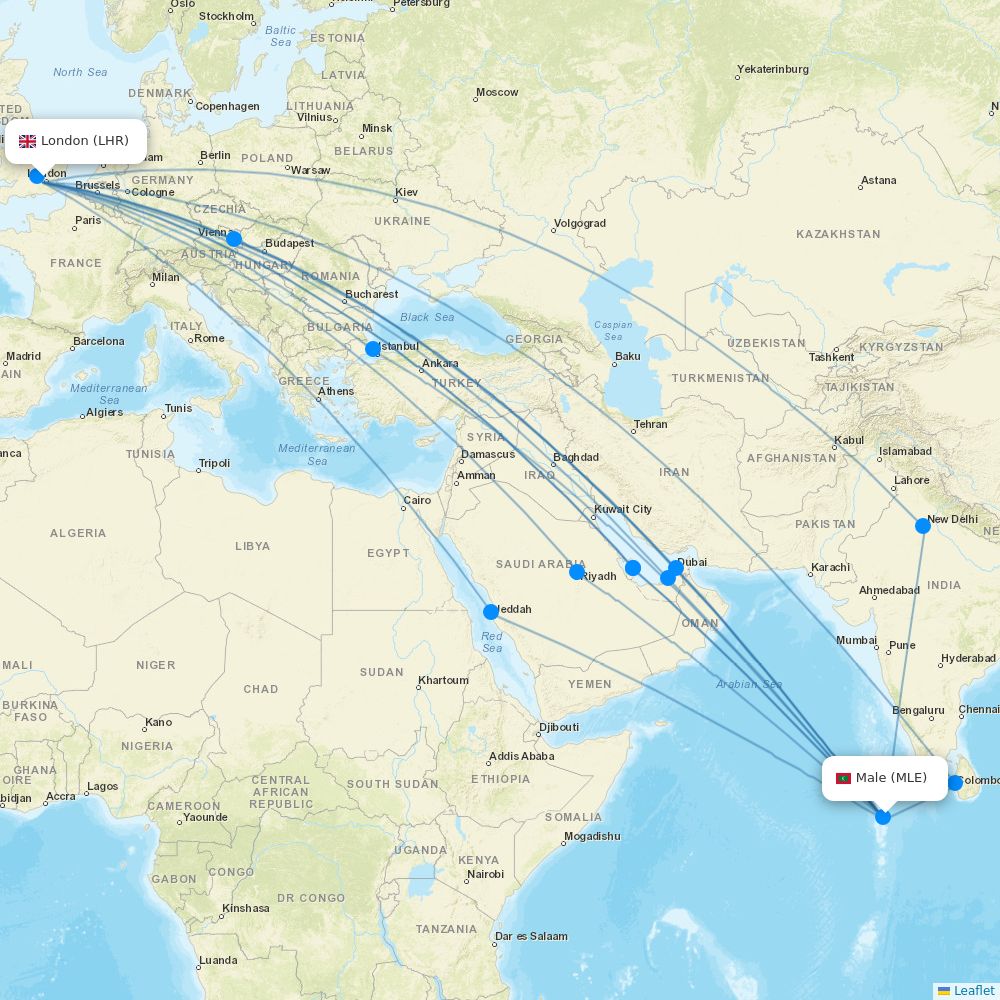 Virgin Atlantic routes 2025 – map with all flights - Flight Routes