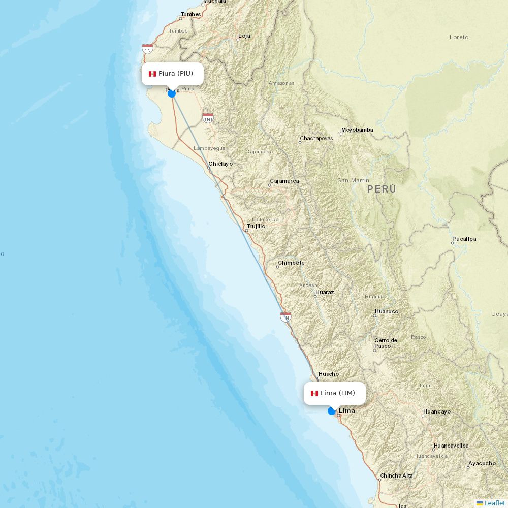 LATAM Airlines routes 2025 – map with all flights - Flight Routes
