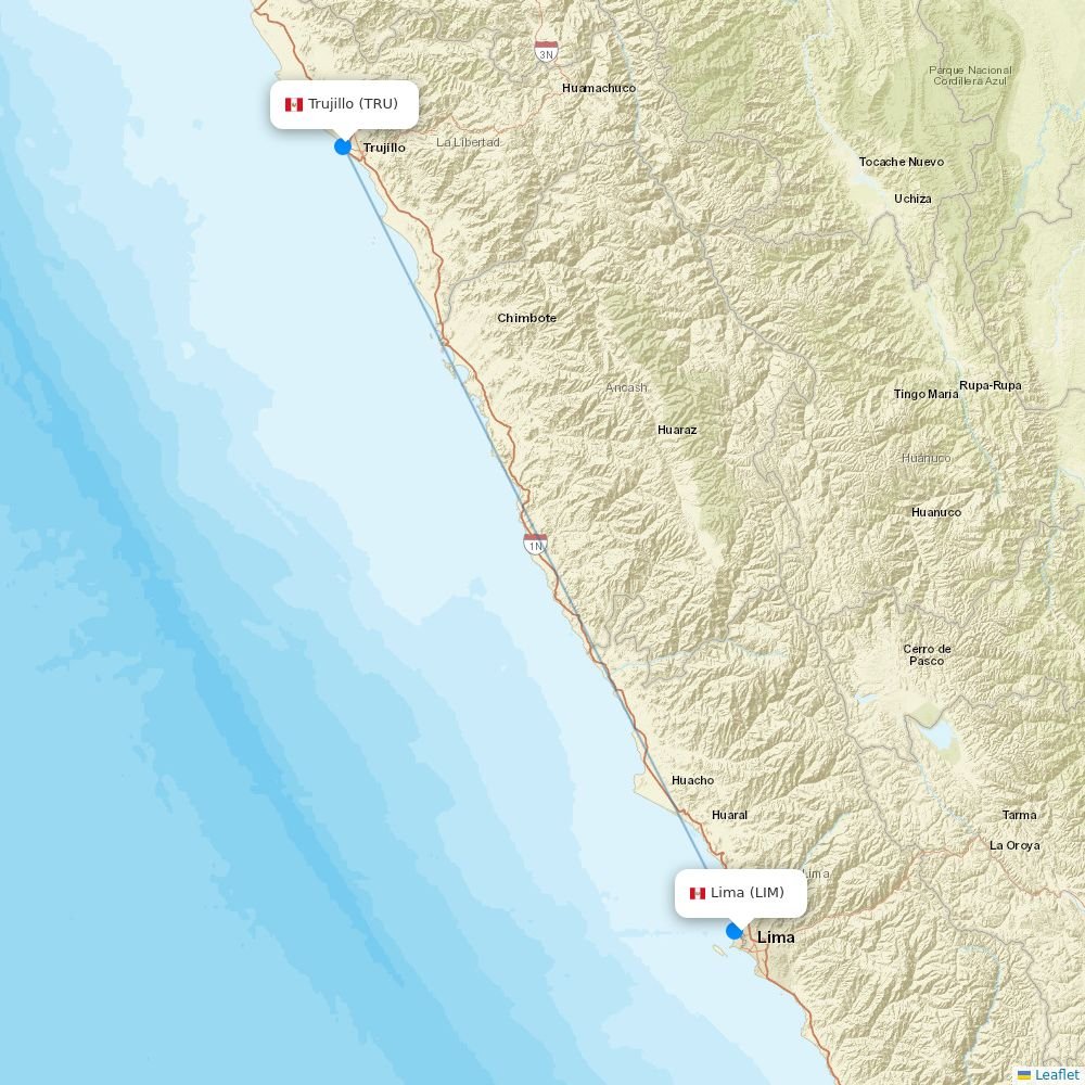 LATAM Airlines routes 2025 – map with all flights - Flight Routes