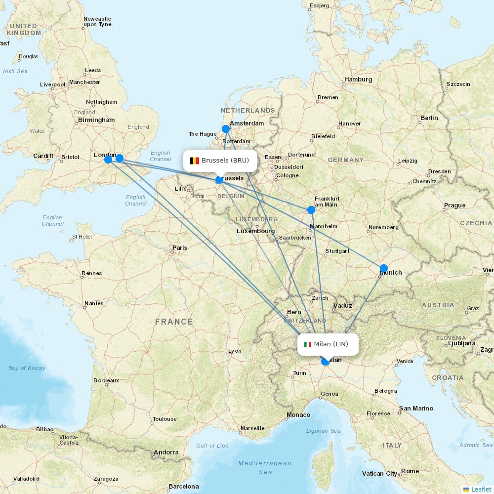 ITA Airways routes 2025 – map with all flights - Flight Routes
