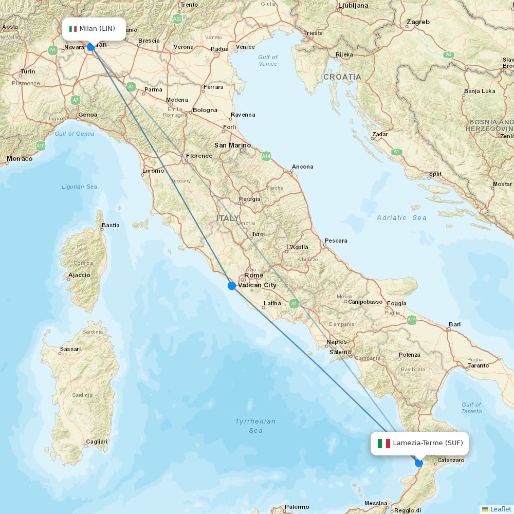 ITA Airways routes 2025 – map with all flights - Flight Routes