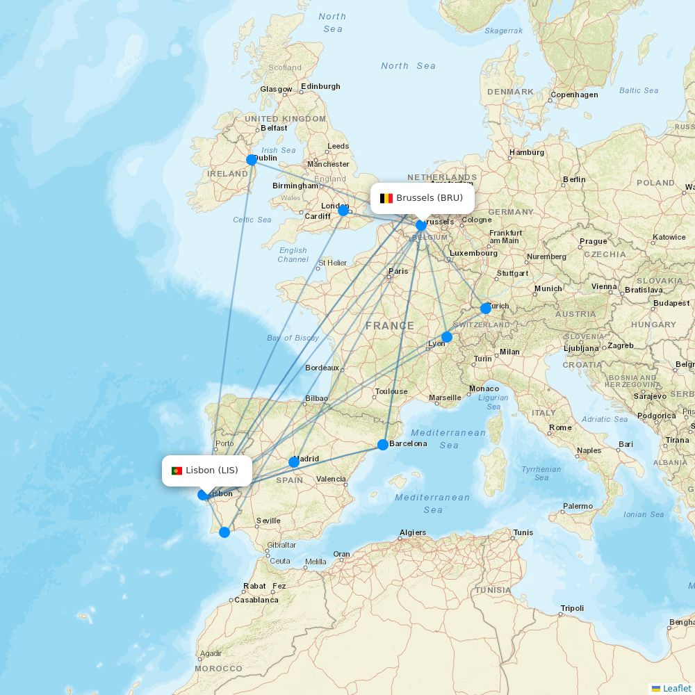 TAP Portugal routes 2025 – map with all flights - Flight Routes