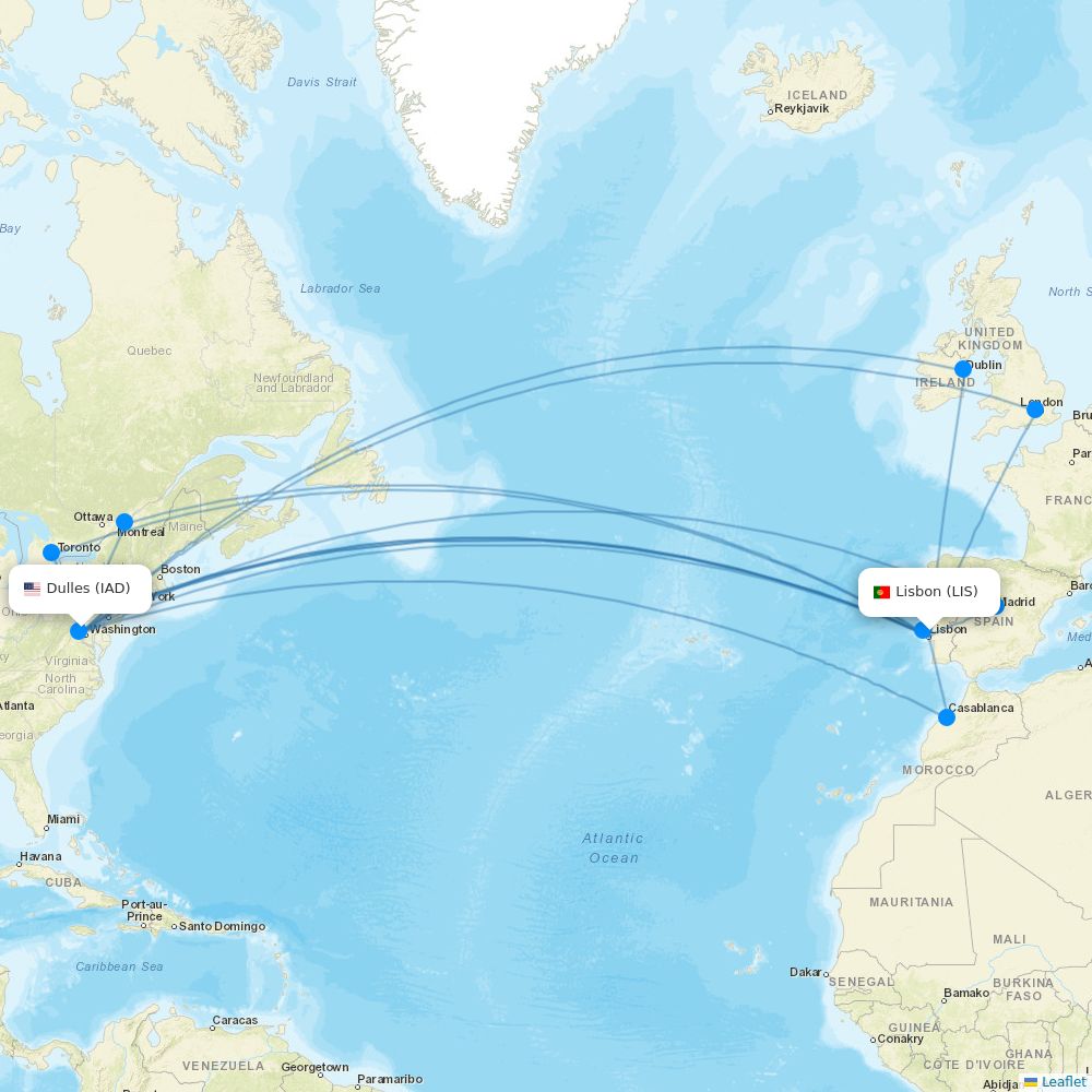 TAP Portugal routes 2025 – map with all flights - Flight Routes