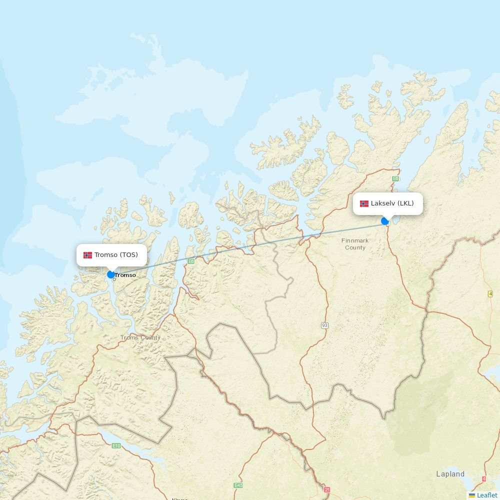 Wideroe routes 2026 – interactive map with all flights - Flight Routes