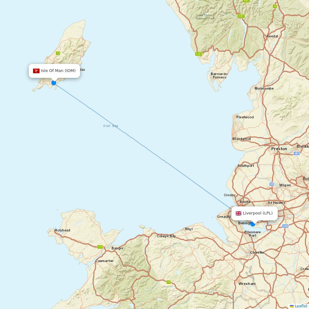 Loganair routes 2025 – interactive map with all flights - Flight Routes