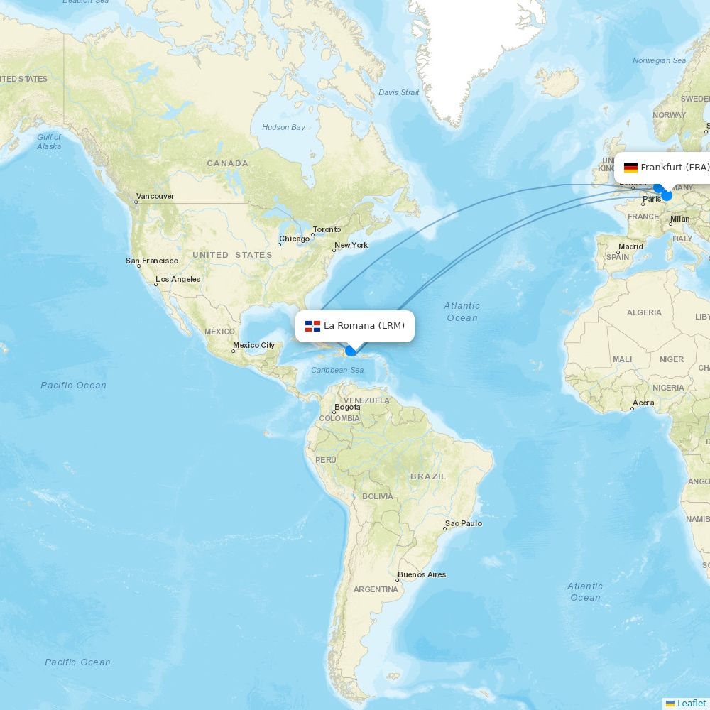 Condor routes 2025 – interactive map with all flights - Flight Routes