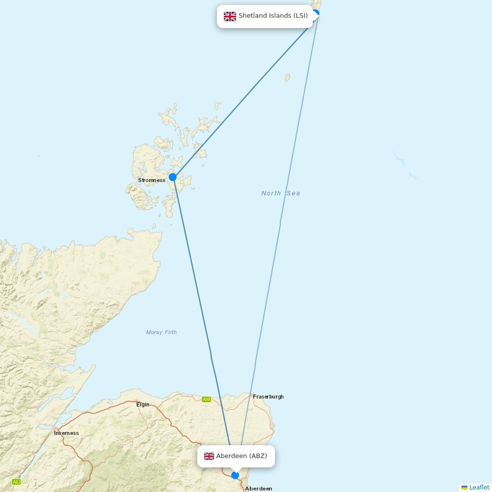 Loganair routes 2025 – interactive map with all flights - Flight Routes