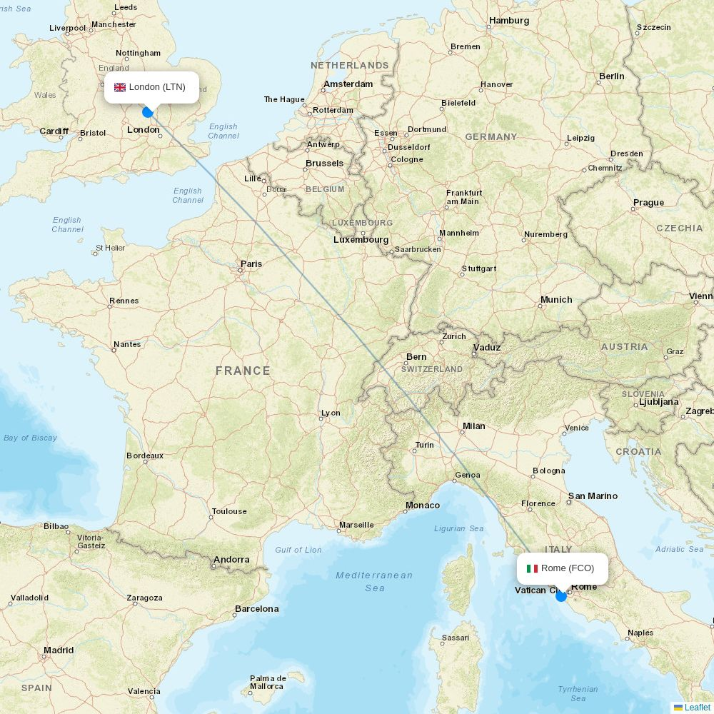 Wizz Air Malta airline routes (W4) 2026, map - Flight Routes