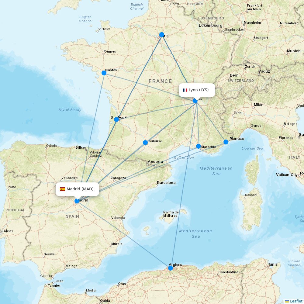 Iberia routes 2025 – interactive map with all flights - Flight Routes