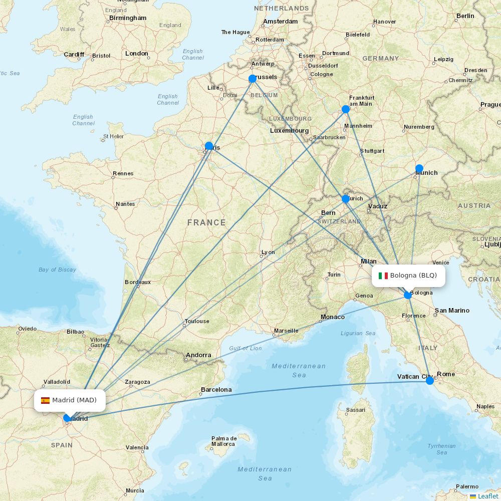 Iberia routes 2025 – interactive map with all flights - Flight Routes