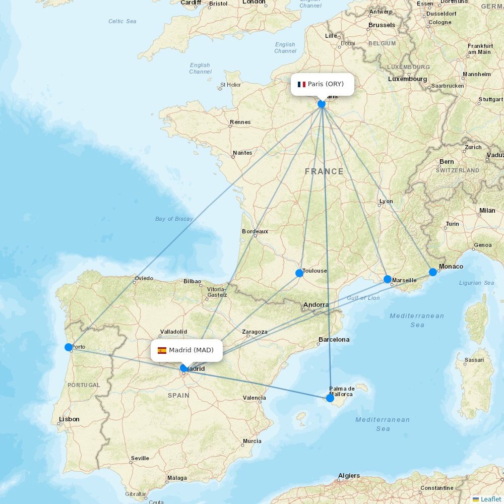 Air Europa routes 2025 – map with all flights - Flight Routes