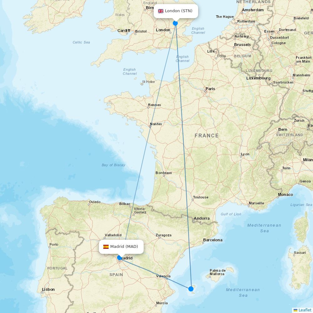 Ryanair routes 2025 – interactive map with all flights - Flight Routes
