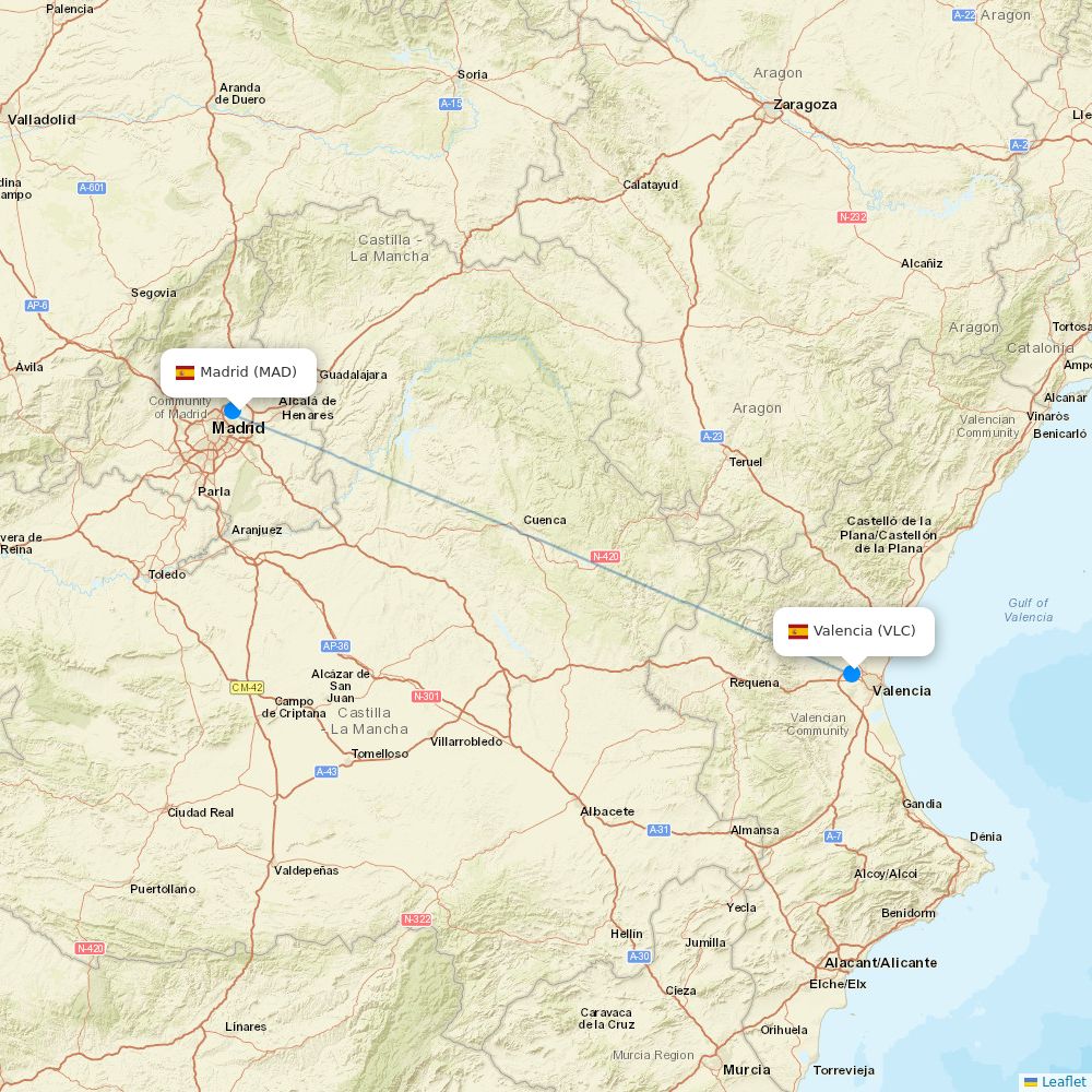 Iberia routes 2025 – interactive map with all flights - Flight Routes