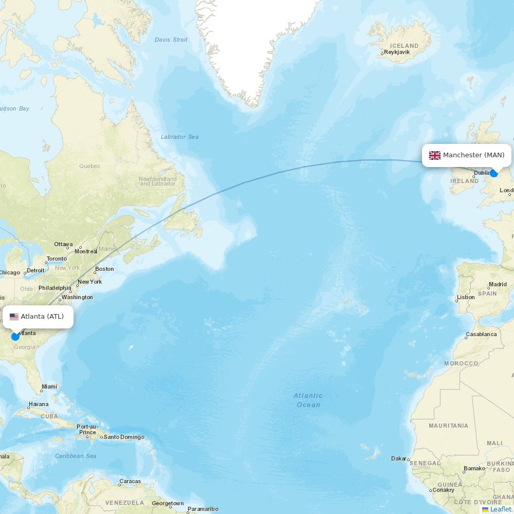 Virgin Atlantic routes 2026 – map with all flights - Flight Routes