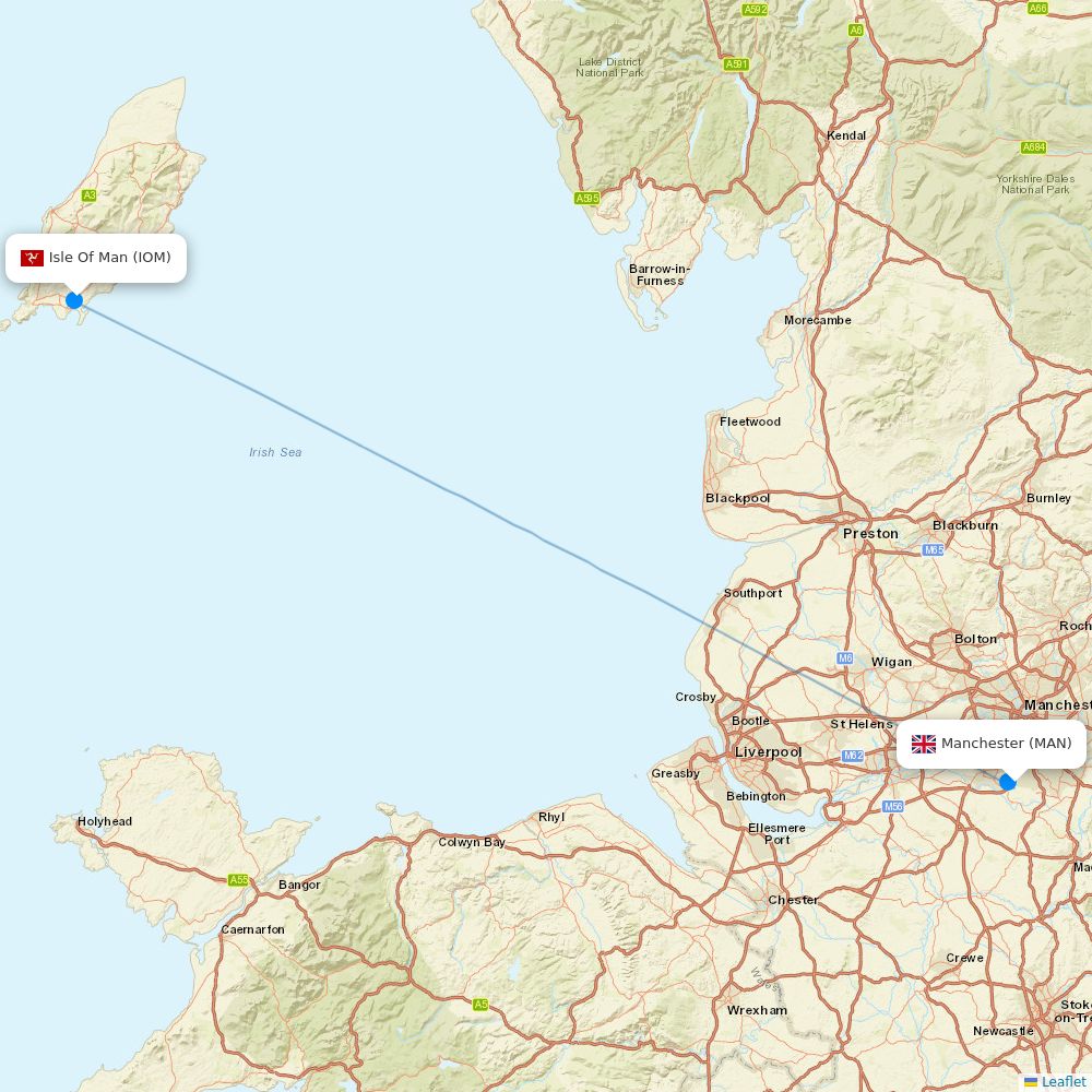 Loganair routes 2025 – interactive map with all flights - Flight Routes
