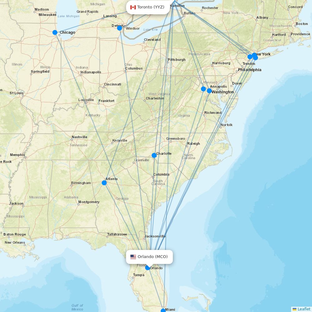 Flair Airlines routes 2025 – map with all flights - Flight Routes