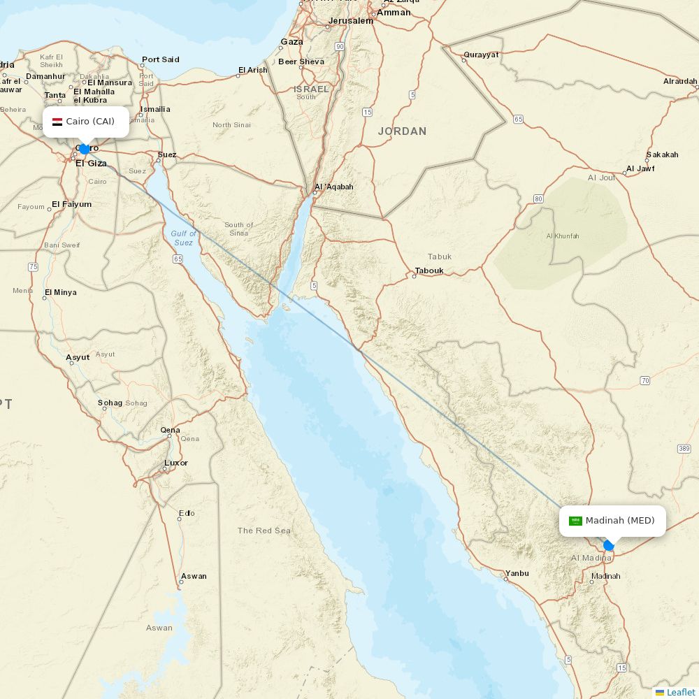 Saudia routes 2026 – interactive map with all flights - Flight Routes