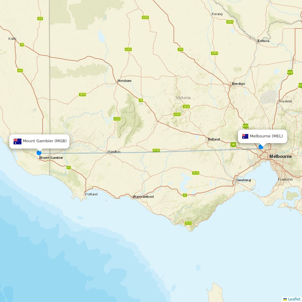 Rex Airlines routes 2025 – map with all flights - Flight Routes