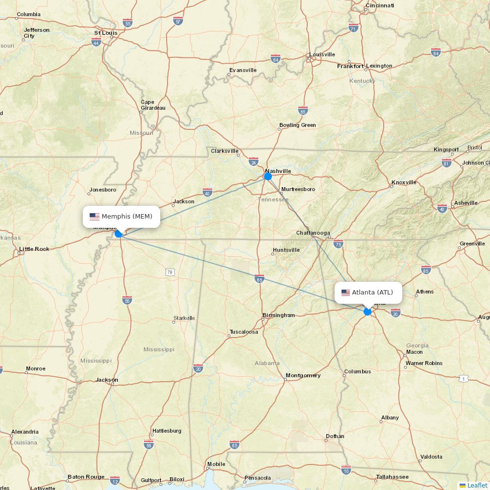 Delta Air Lines routes 2025 – map with all flights - Flight Routes